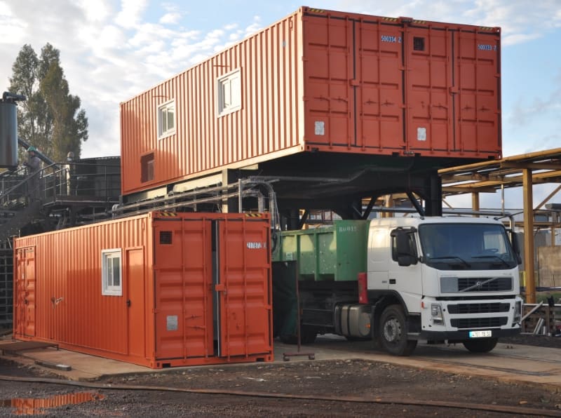 Mobile container unit – Faure Equipements