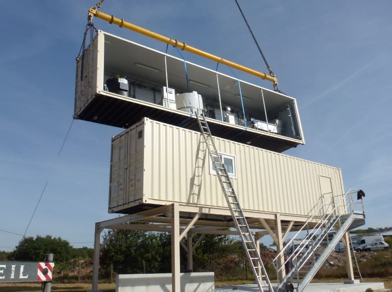 Mobile container unit – Faure Equipements
